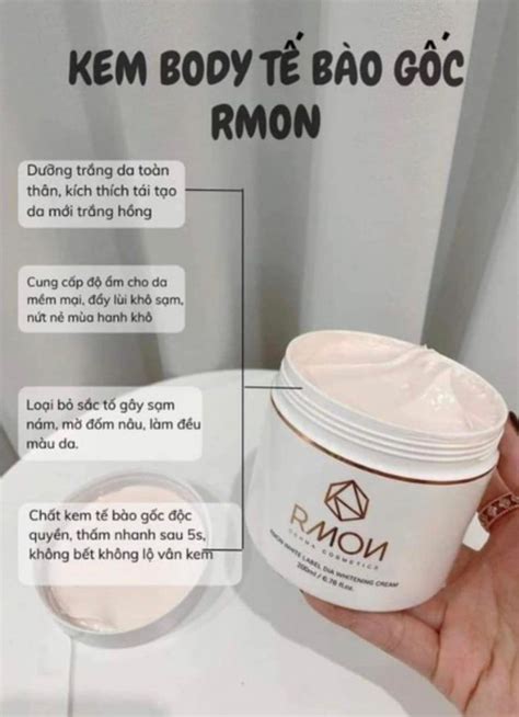 【review Kem Rmon White Label Dia Whitening Cream】
