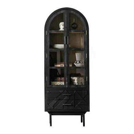 Книжный шкаф черного цвета — купить по цене 76300.0 руб в Челябинске ...