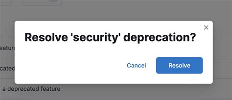 Core Deprecations Service Add Description Field To Api Action · Issue
