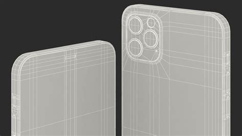 Apple Iphone 12 Pro Max Silver Modelo 3d 39 3ds Blend C4d Fbx