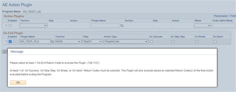 Application Engine On Exit Plugins