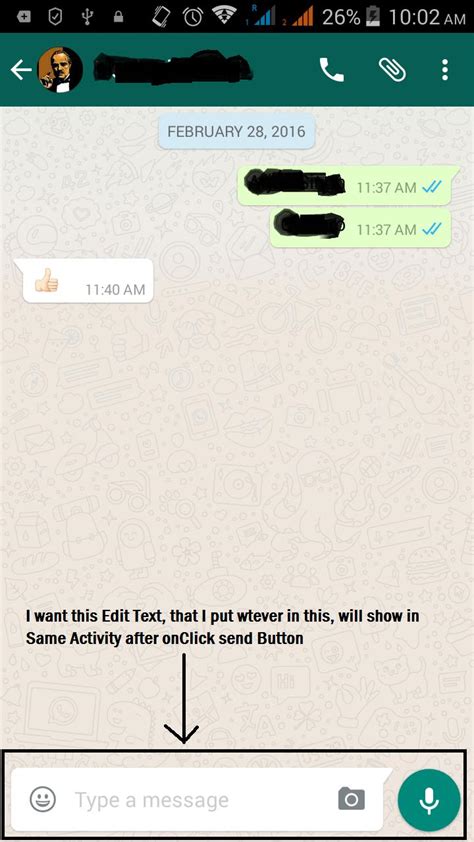 Java Get Dynamic Edit Text With List View Android Like Whatsapp