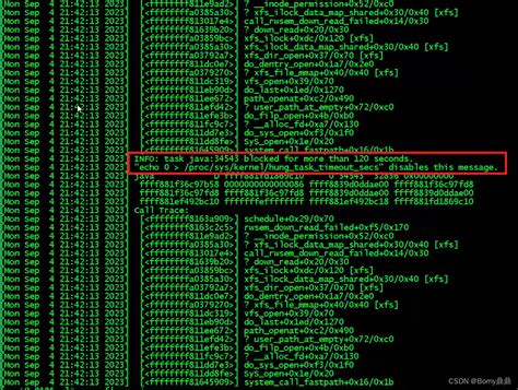 linux系统报“info task java xxx blocked for more than 120 seconds ”解决办法 csdn博客