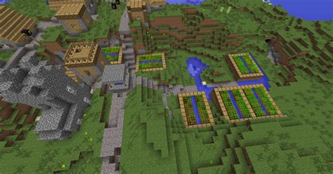 Npc Village Seed Minecraft Map