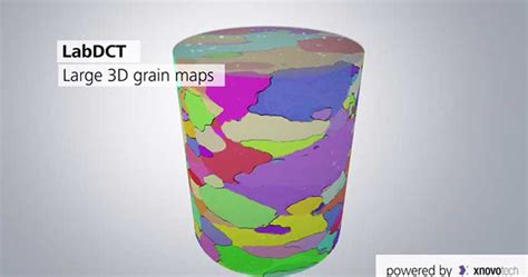 Labdct Diffraction Contrast Tomography Unlocking Crystallographic Information In Your Lab