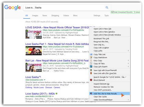 How To Exclude A Domain From Google Search Web Applications Stack Exchange