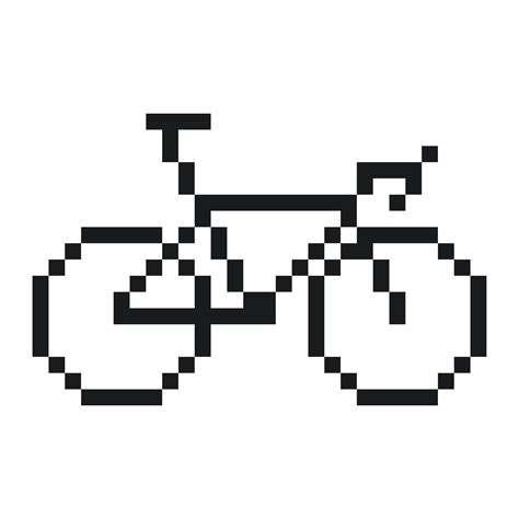 Fixie Bike Pixel Art 11761571 Vector Art At Vecteezy