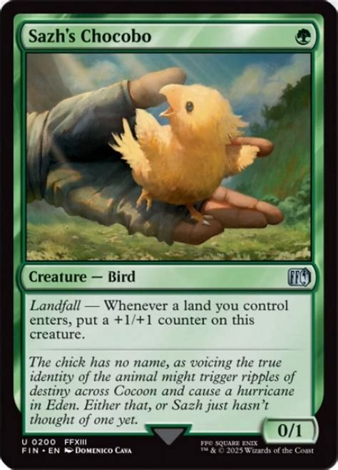 All 12 Chocobos In Magic Ranked Draftsim
