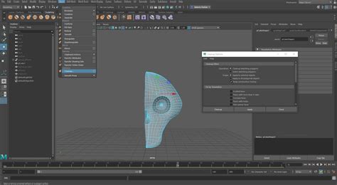 Cleanup Options Su Autodesk Maya Grafica HTML It