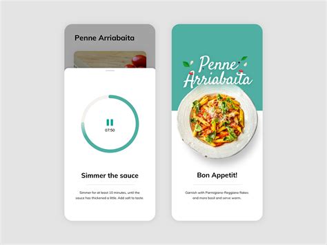 Recipe App Timer By Aparajith Aradhya On Dribbble