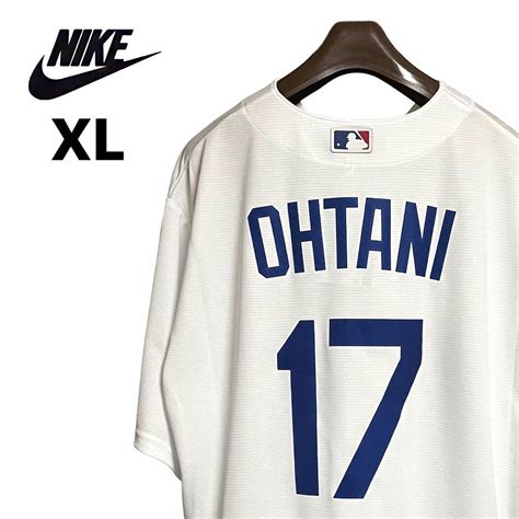 【新品タグ付き】nike Xl ロサンゼルス・ドジャース 大谷翔平 17 野球