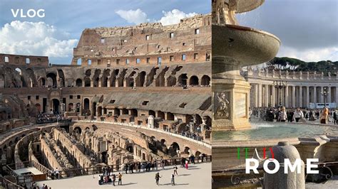 🏛️ 로마 Vlog 🇮🇹 꽉채운 3박 4일 일정 🍝 두번째 로마여행 콜로세움 투어 바티칸 투어 트레비 분수