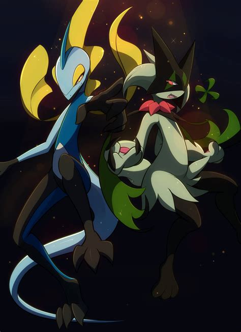 Download Inteleon And Meowscarada Wallpaper