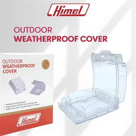 Himel Ip55 Weatherproof Outdoor Switch Socket Cover Waterproof Single