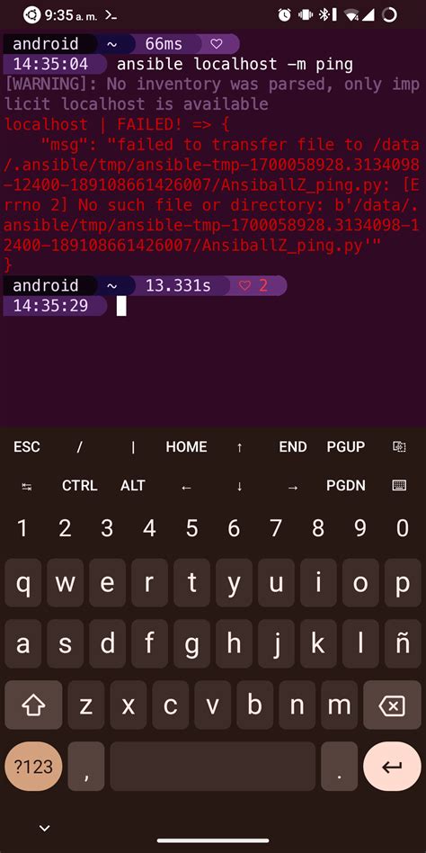 Add Ansible Package Issue Termux Termux Packages Github
