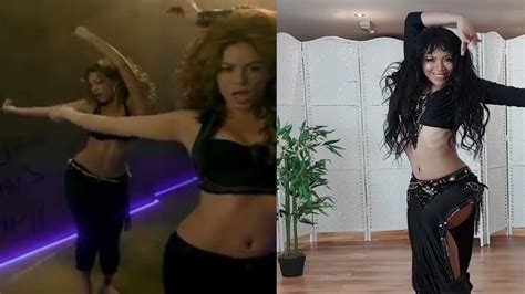 Shakira Belly Dancing Video