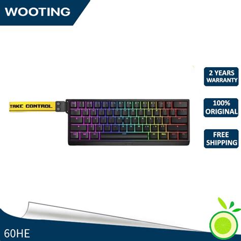 Wooting 60he 60 Game Quick Trigger Keyboard Wired Magnetic Switch Game