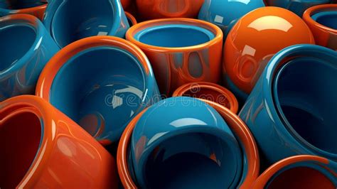 Abstract Illustration On Colorful Backdrop Trendy Illustration Ui Ux