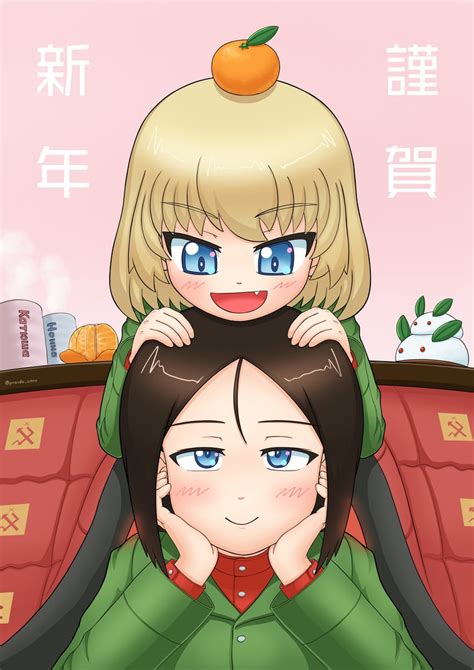 Katyusha And Nonna Girls Und Panzer Drawn By Pravdaueno Danbooru