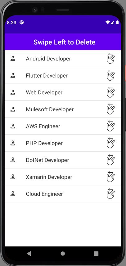 How To Create Swipe To Delete In Jetpack Compose