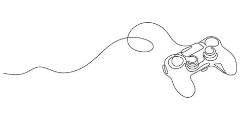 Joystick Line Vectors And Illustrations For Free Download Freepik