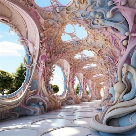Premium Ai Image Psychedelic Fractals