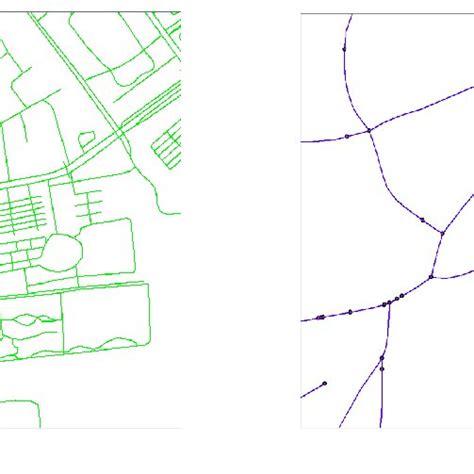 The Processes Of Developing A Topological Map A The Original Map Of