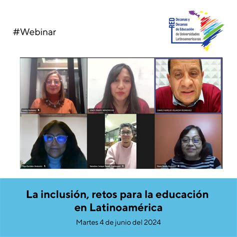 Se realizó el webinar La inclusión retos para la educación en
