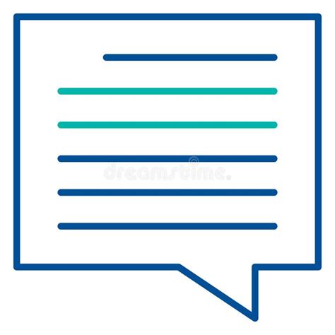 Icône De Contour De Processus De Gestion De Discours Monolog
