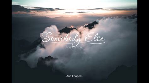 Lyrics Somebody Else Ebony Day Cover Youtube