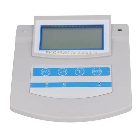 Moniteur De Qualité De Leau 6 En 1 Ph Orp Ec Cf Tds Avec écran Lcd