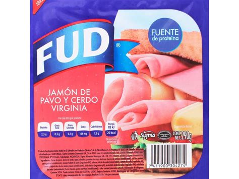 Comprar Jamón Fud Virginia De Pavo Y Cerdo 290 G Walmart Guatemala