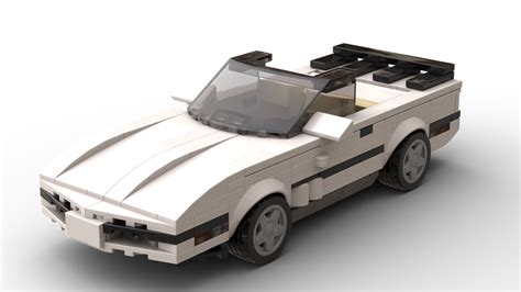 Lego Moc C4 Corvette Convertible 1990 By Giert Rebrickable Build