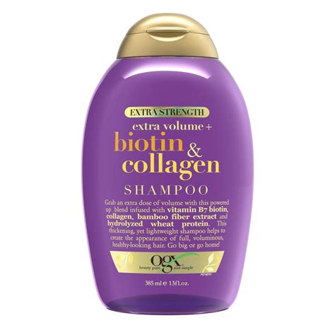 Ogx Thick And Full Biotin Collagen Extra Strength Volumizing Shampoo