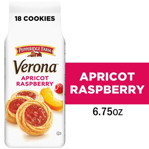Pepperidge Farm Verona Apricot Raspberry Thumbprint Cookies Same Day