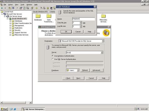 Use Dts To Migrate An Access Database To Msde Techrepublic