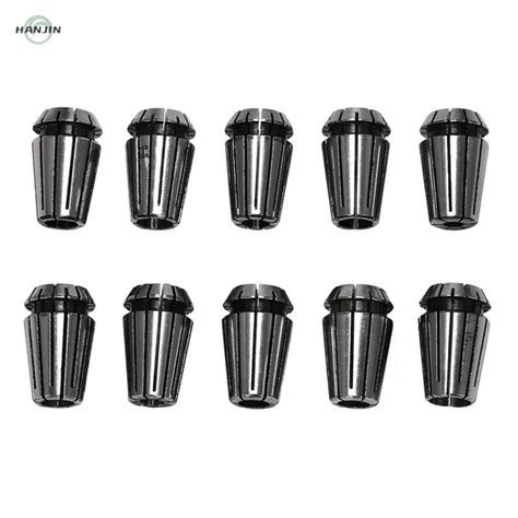 10шт Er16 1 10мм набор пружинных цанг для токарно фрезерного станка с ЧПУ купить по выгодной