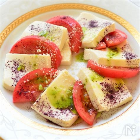 【和風カプレーゼ】豆腐とトマトで簡単おもてなし レシピサイトnadia