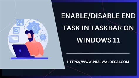 Enabledisable End Task In Taskbar On Windows 11