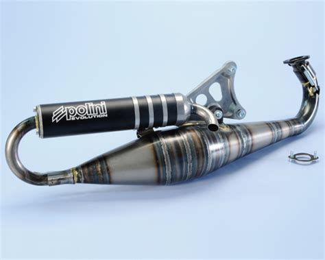 Adrenalin Scooter Performance Parts New Polini Evolution 3 Exhaust For