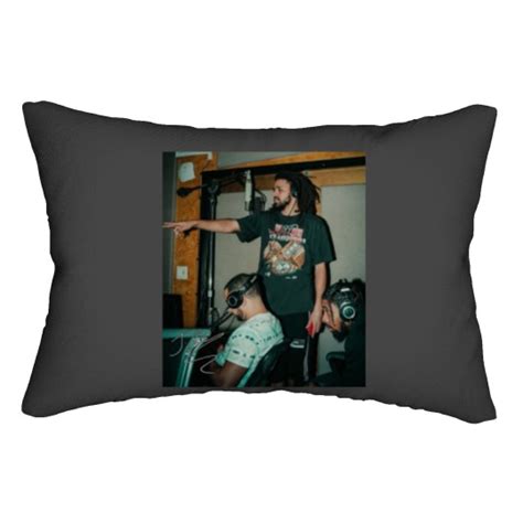 J Cole Graphic Lumbar Pillows Hip Hop Rap Lumbar Pillows Sold By