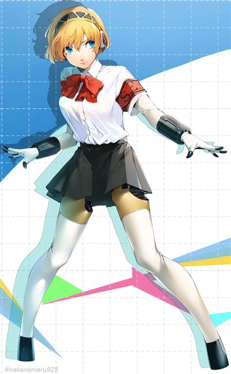 Safebooru 1girl Absurdres Aegis Persona Android Blonde Hair Blue