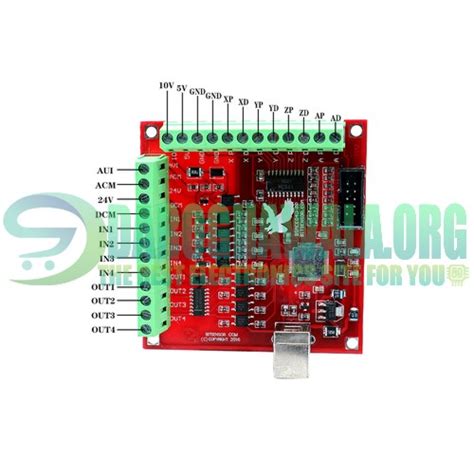 Cnc Usb Mach3 100khz Breakout Board 4 Axis Interface Driver Motion Controller In Pakistan