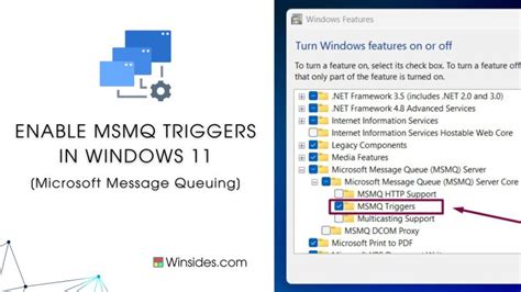 Enable Microsoft Message Queue Msmq Server Windows 11