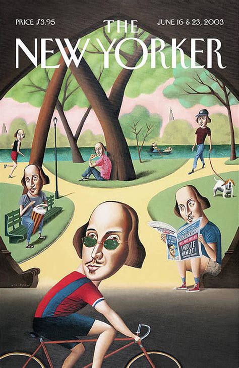 New Yorker Shakespeares In The Park 2003 Digital Art By Richard Turner