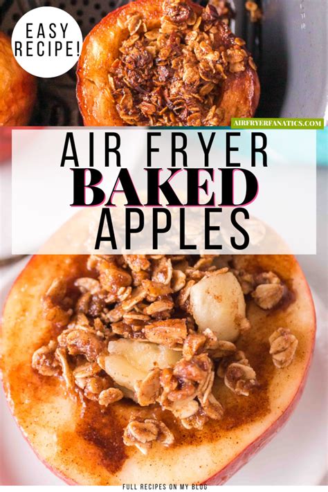 Air Fryer Baked Apples Air Fryer Fanatics