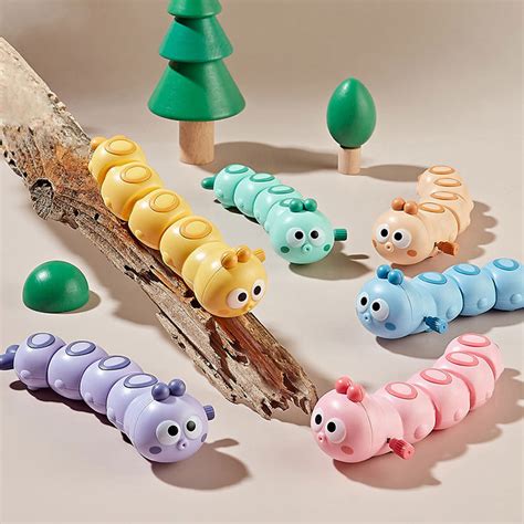 Clockwork Caterpillar Toys Lifesparking