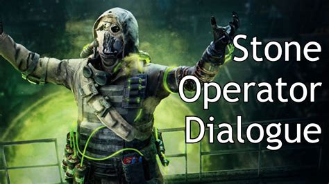 Black Ops Cold War Zombies Stone Operator Dialogue Youtube