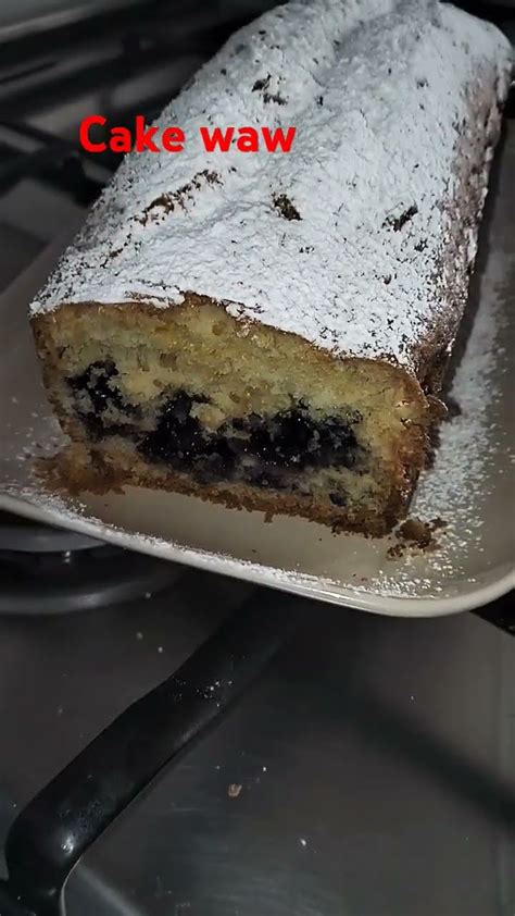 كيكة التوت البري كيكة لذيذة ومعلكة Blueberry Lemon 🍰 Cake Youtube