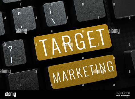 Text Showing Inspiration Target Marketing Business Overview Audience